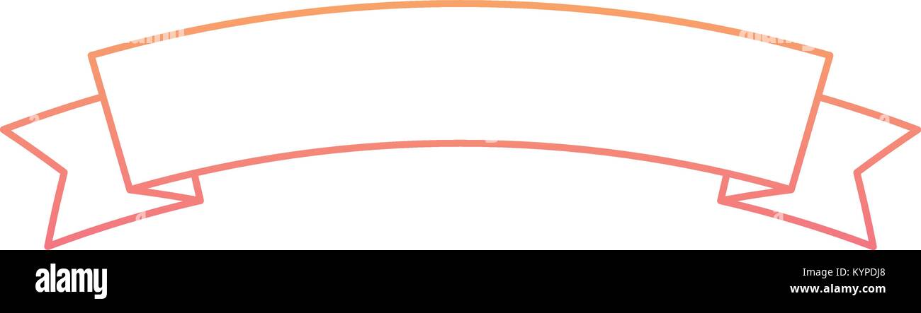 ribbon banner decoration ornament icon Stock Vector Image & Art - Alamy