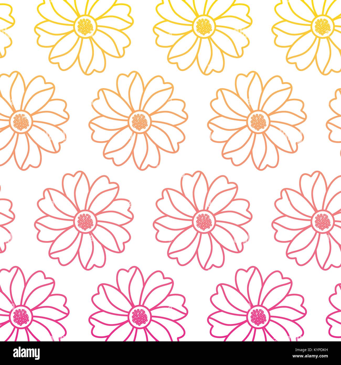 seamless pattern flower natural decoration Stock Vector Image & Art - Alamy