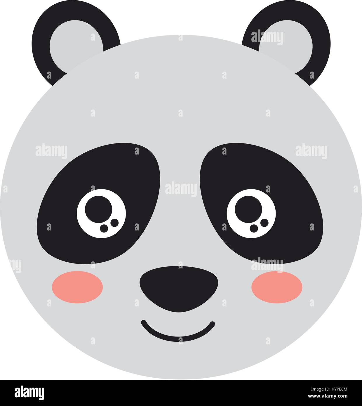 Panda Bear Face Clipart
