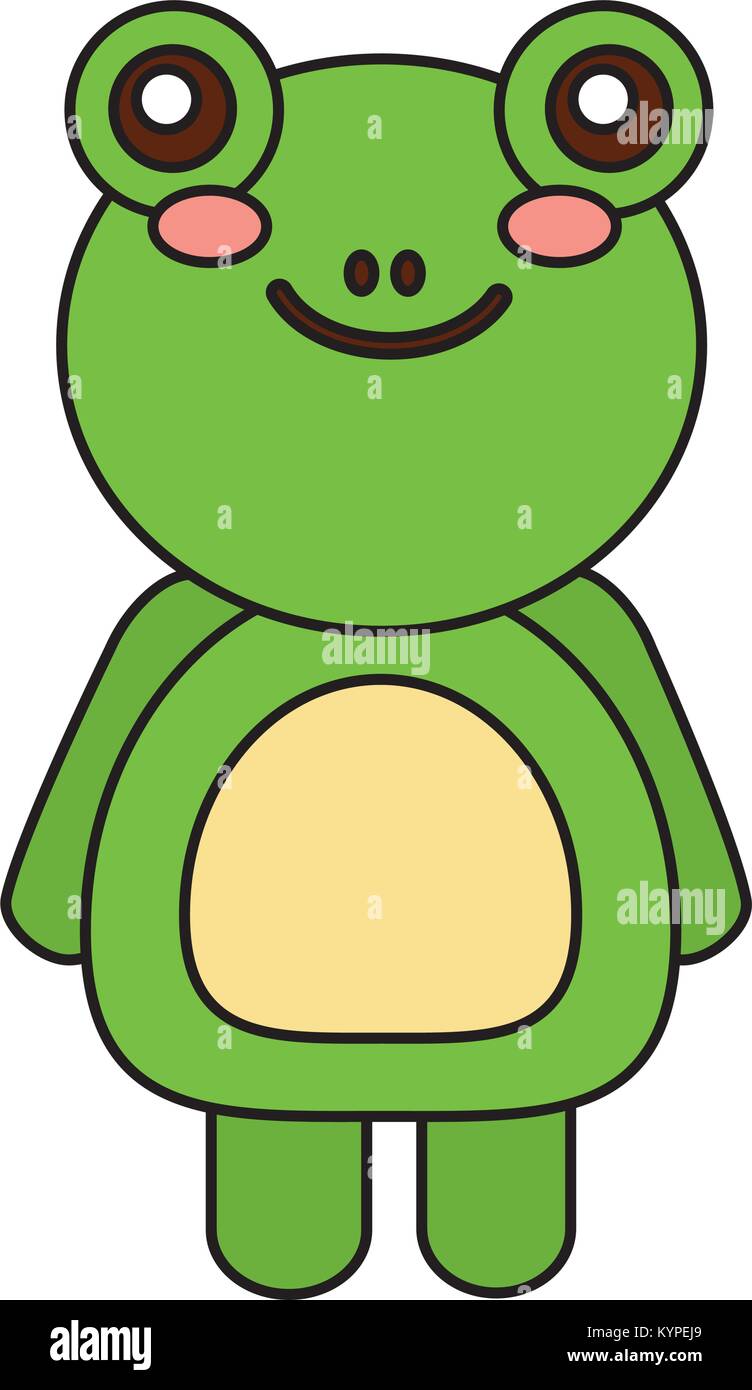 frog cute animal icon image Stock Vector Image & Art - Alamy