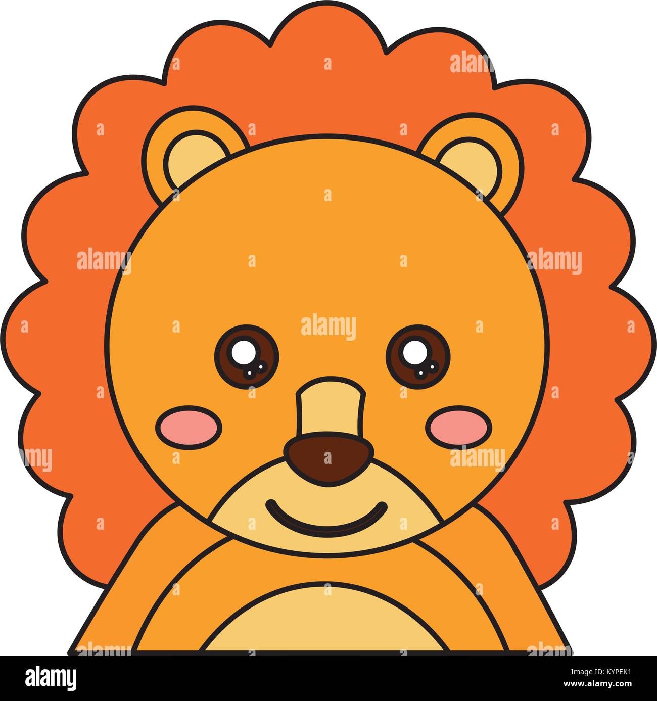lion cute animal icon image Stock Vector Image & Art - Alamy
