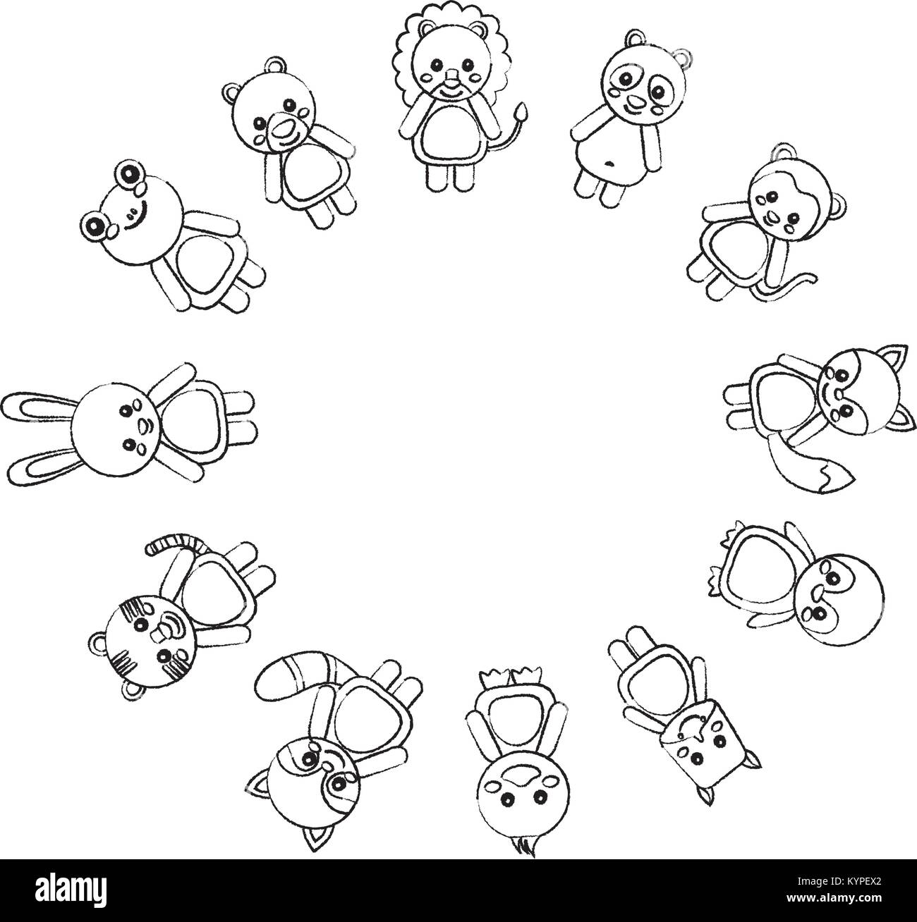 Cute raccoon in forest Black and White Stock Photos & Images - Alamy