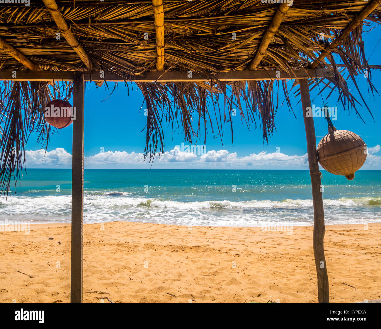 Sandy beach in Brazil Stock Photo - Alamy