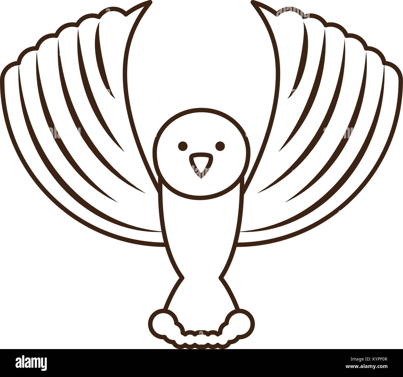 cartoon dove icon Stock Vector Image & Art - Alamy