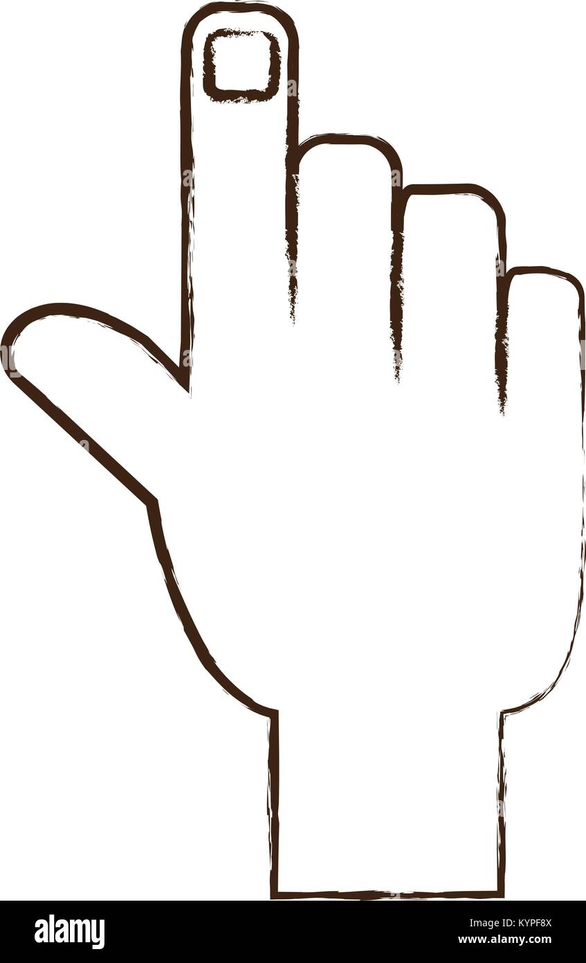 hand pointing icon Stock Vector Image & Art - Alamy