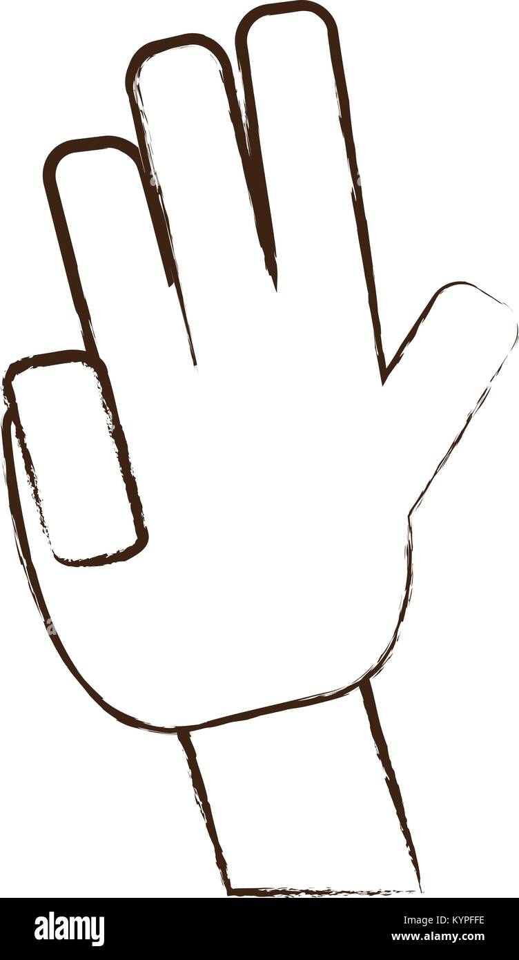 human hand design Stock Vector Image & Art - Alamy