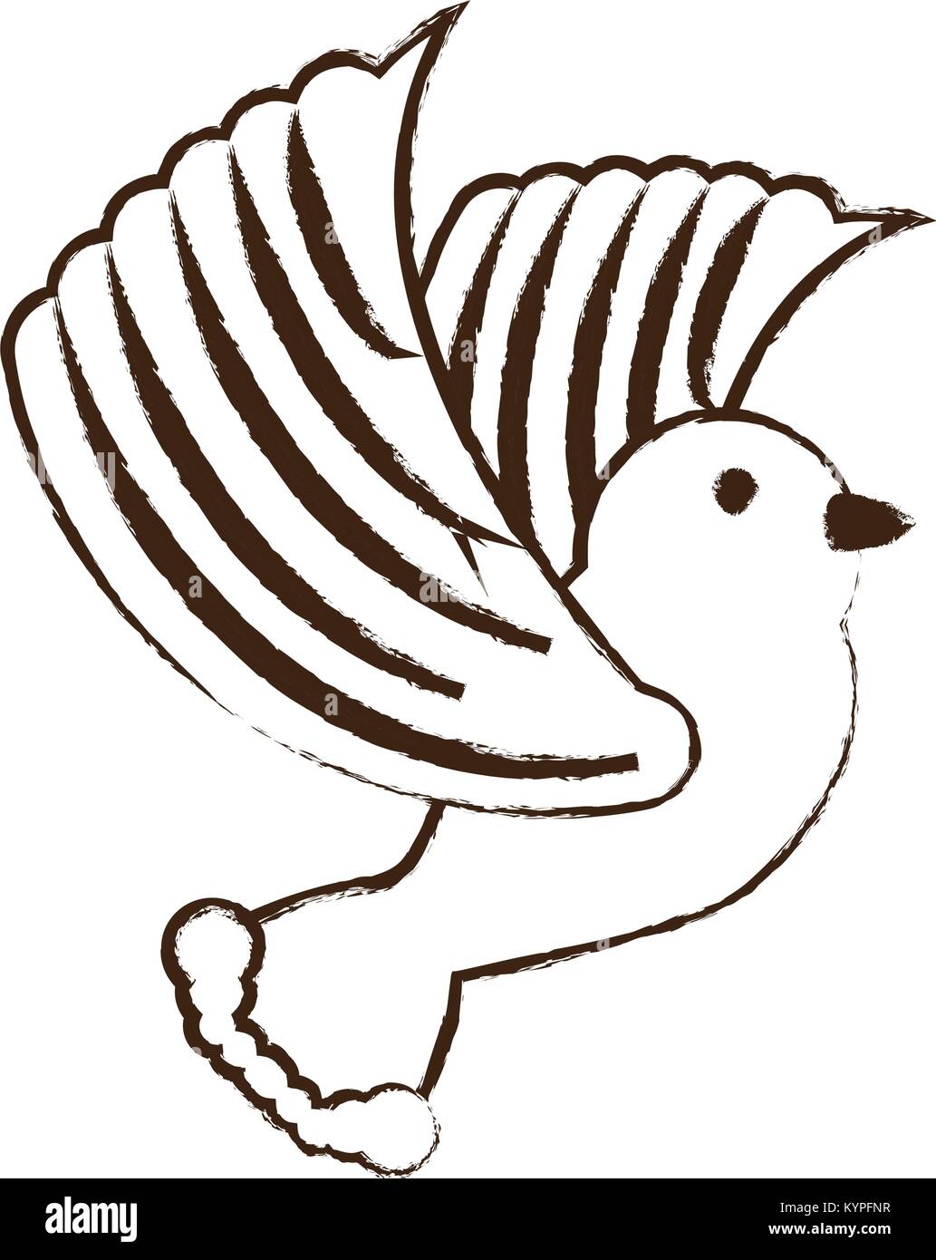 cartoon dove icon Stock Vector Image & Art - Alamy