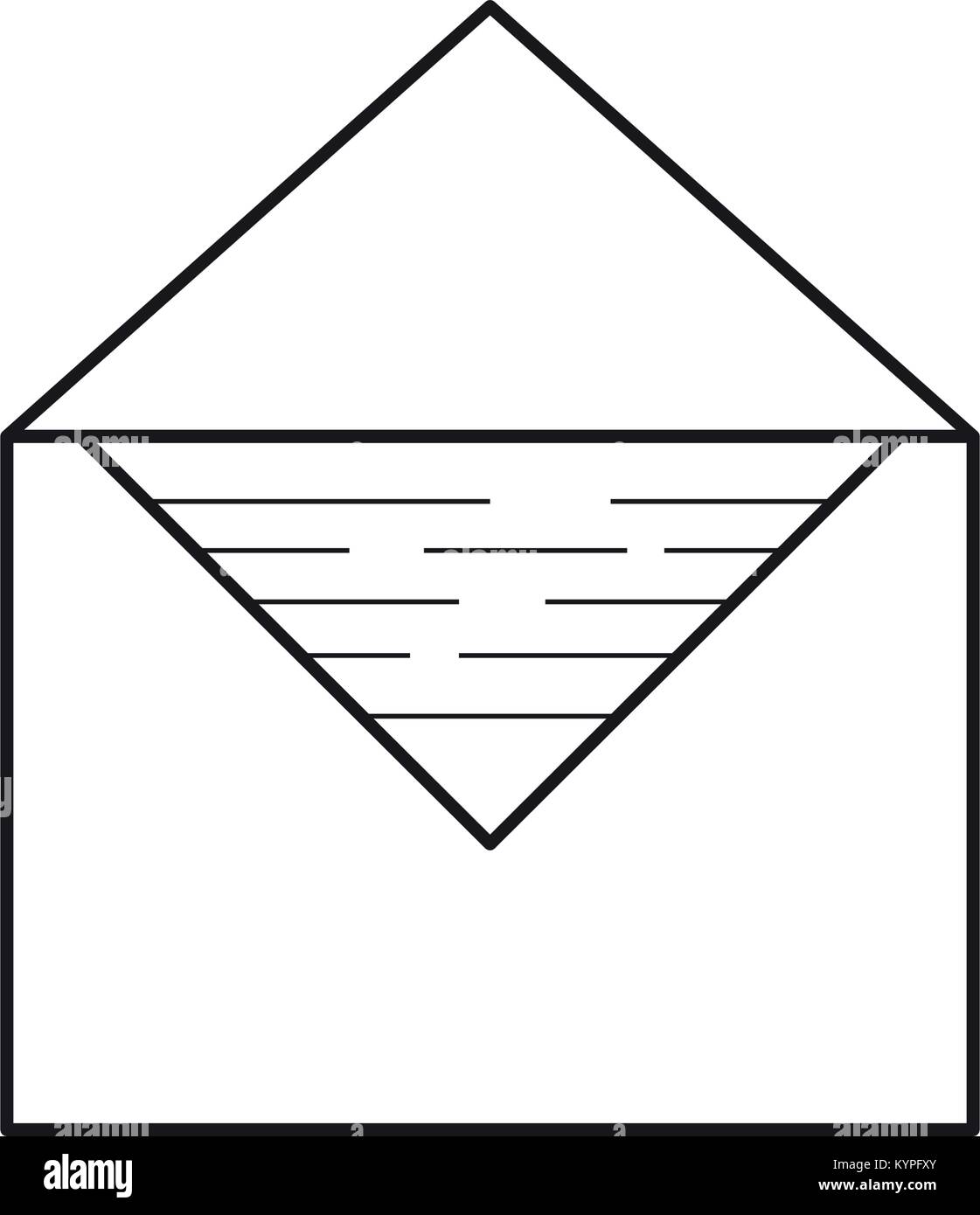 Development of the mail Stock Vector Images - Alamy