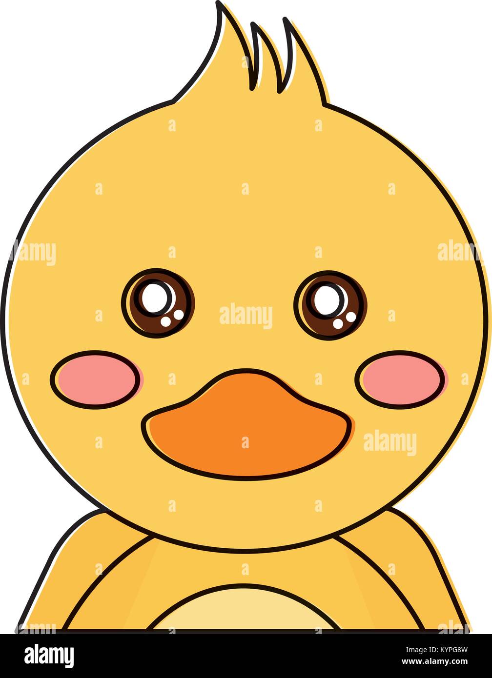 Domestic duck eye Stock Vector Images - Alamy