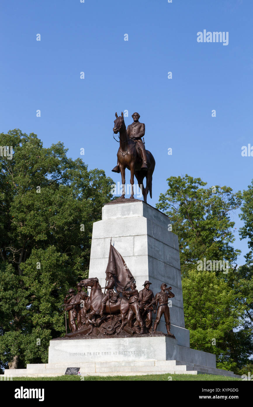 Robert e lee statue hi-res stock photography and images - Alamy