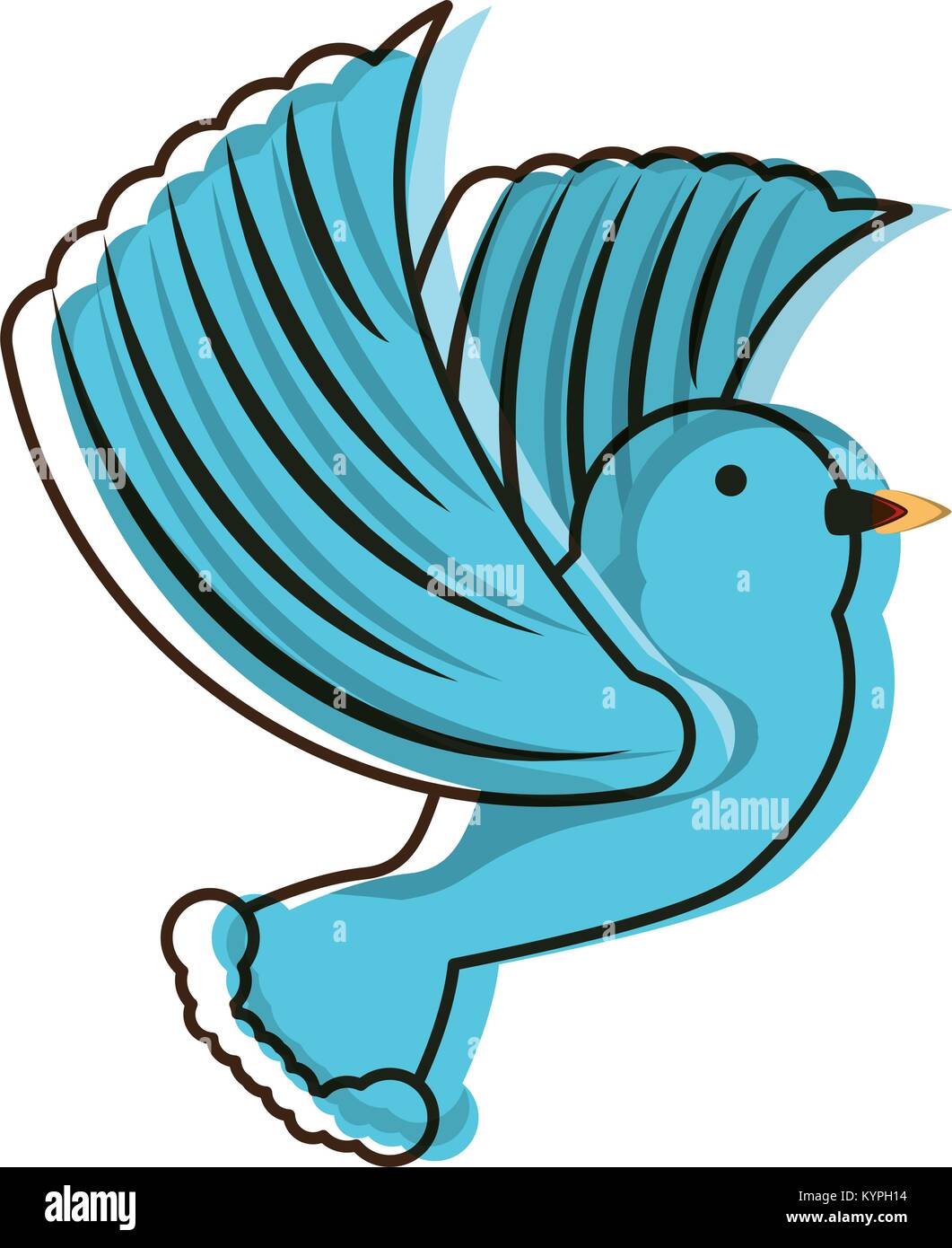 cartoon dove icon Stock Vector Image & Art - Alamy