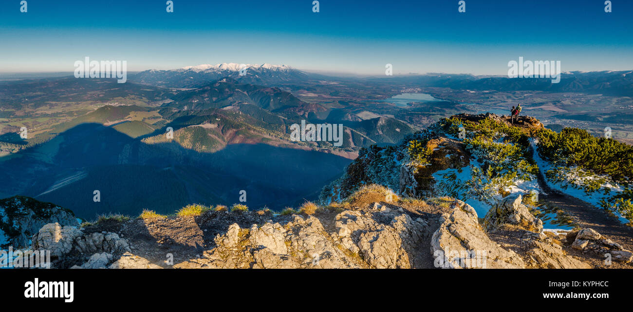 Tatra Mountains from Velky Choc, Slovakia Stock Photo - Alamy