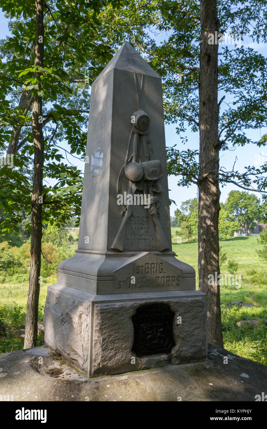 1st michigan infantry hi-res stock photography and images - Alamy