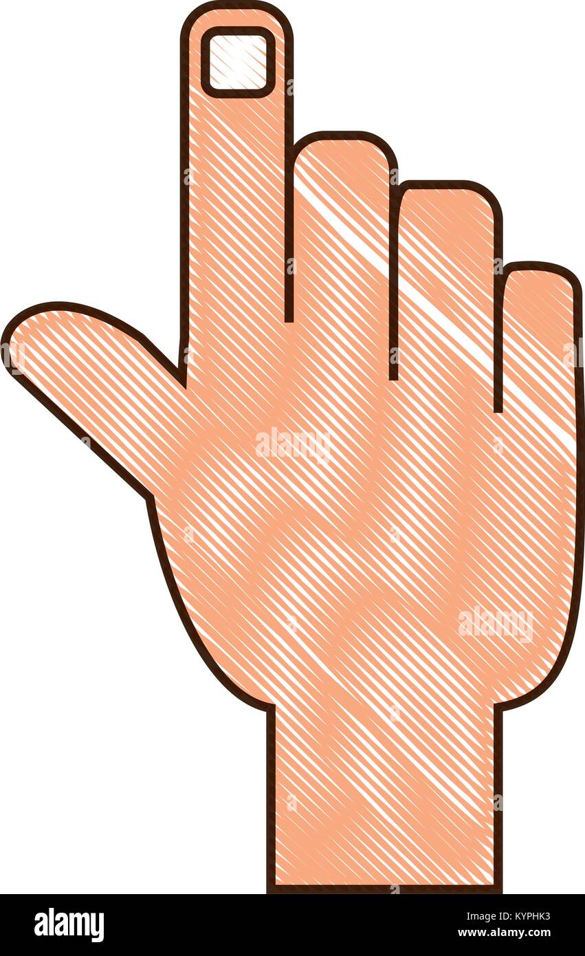 hand pointing icon Stock Vector Image & Art - Alamy