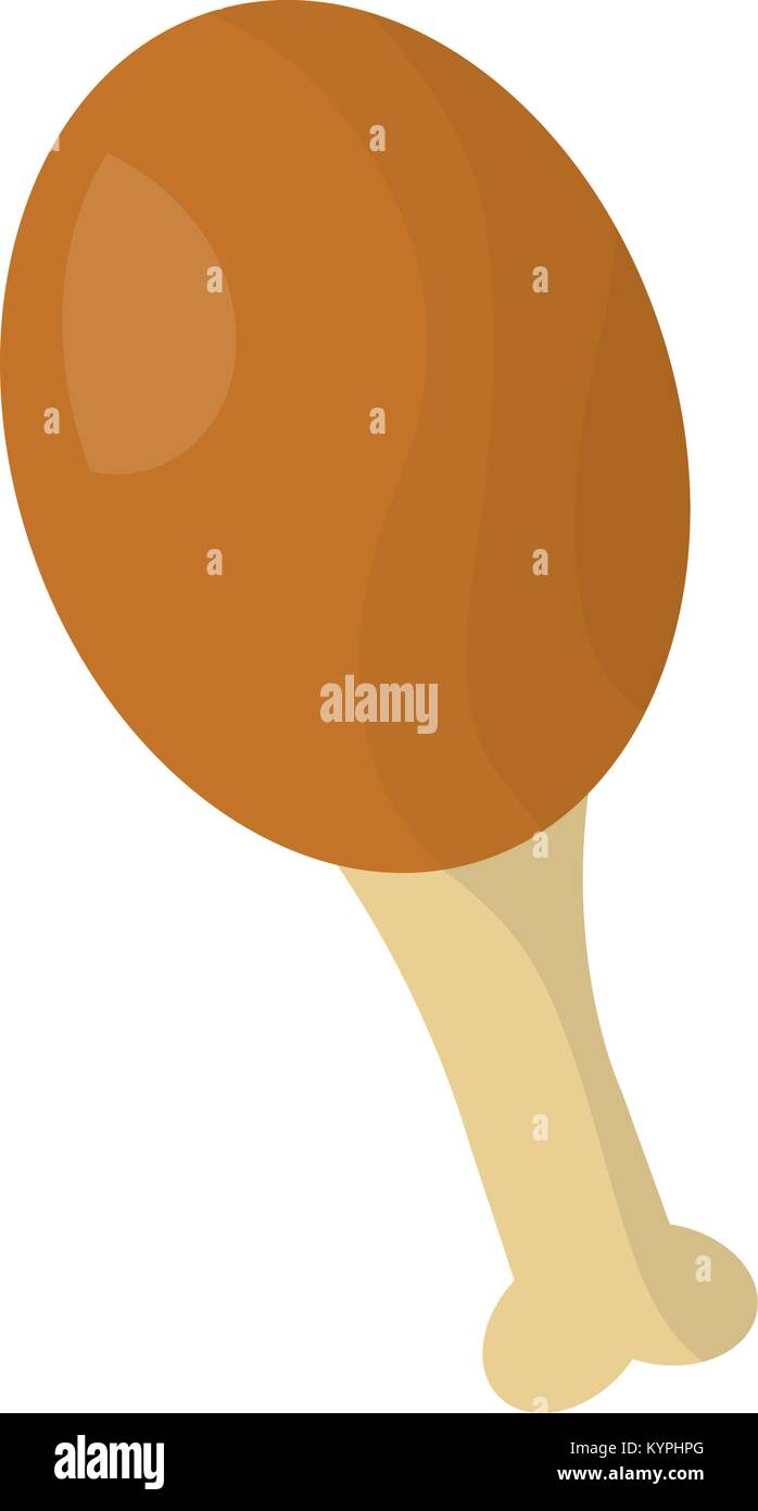 roasted chicken fast food icon Stock Vector Image & Art - Alamy