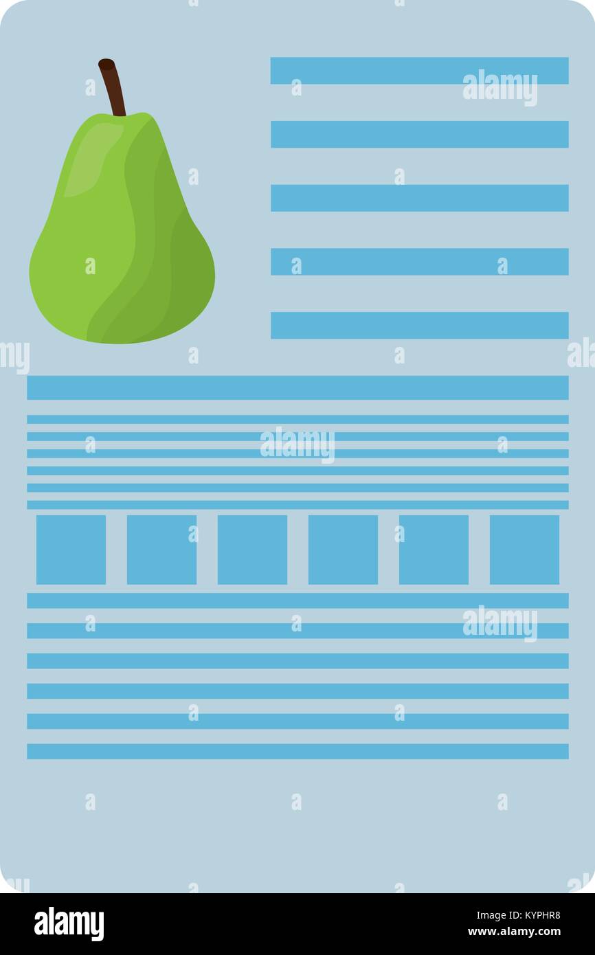 pear nutrition facts label template Stock Vector Image & Art - Alamy