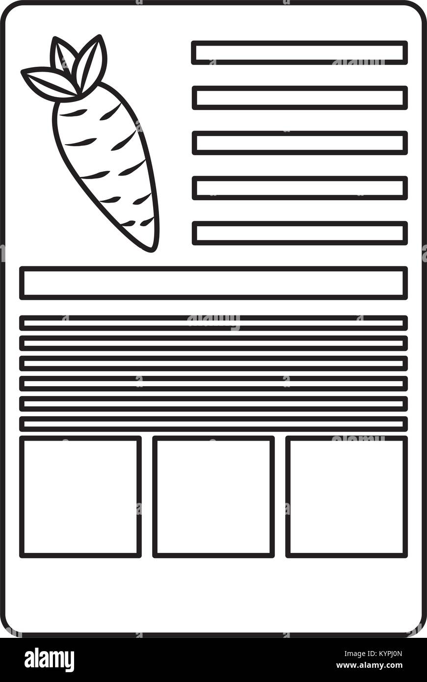 carrot nutrition facts label template Stock Vector Image & Art - Alamy
