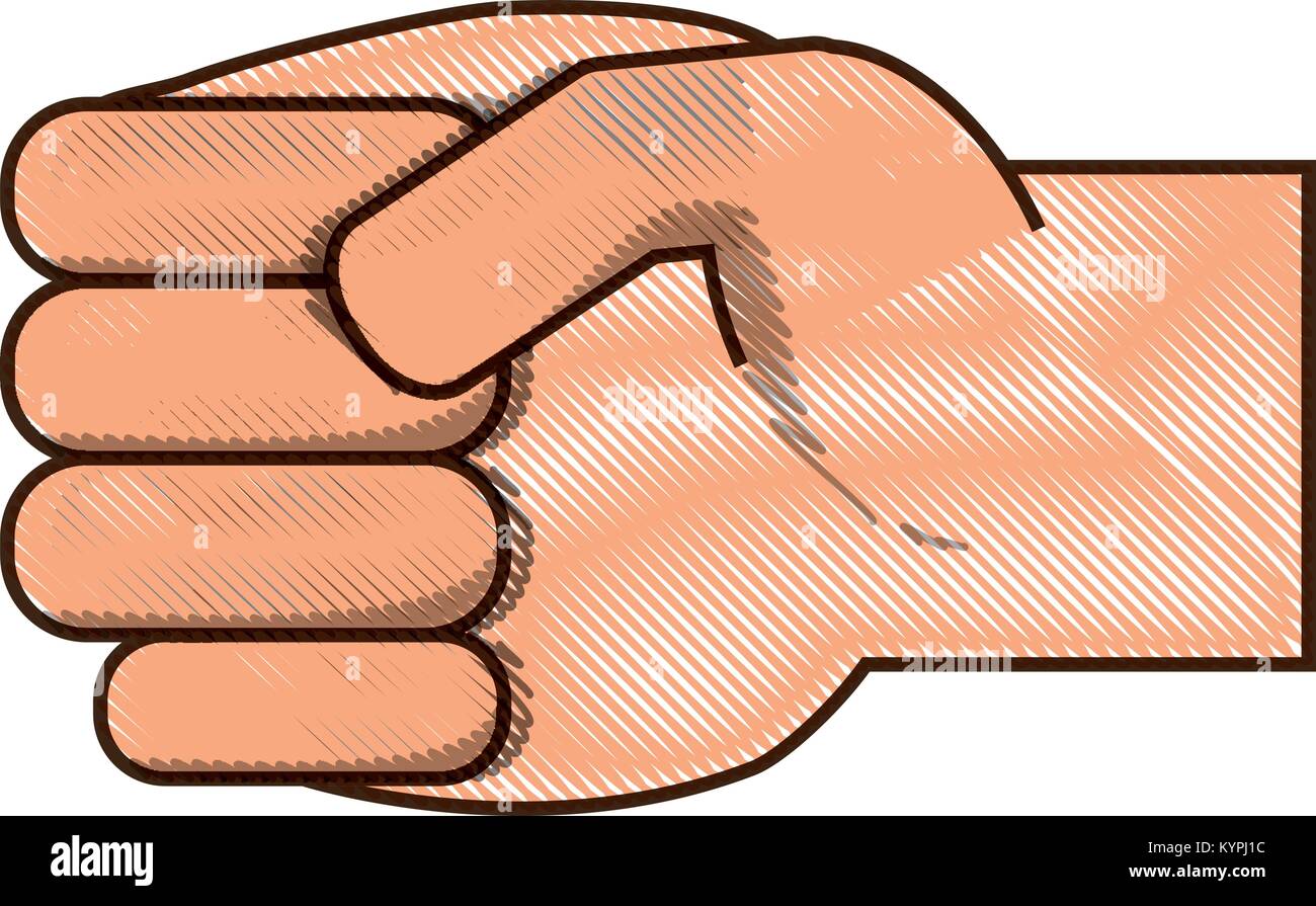 hand with clenched fist Stock Vector Image & Art - Alamy