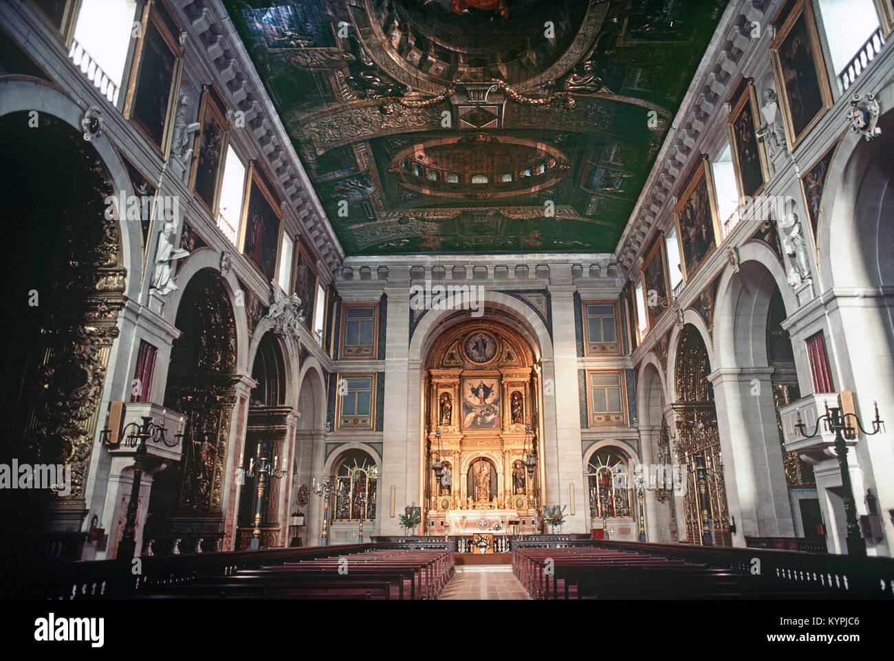 Church of Saint Roch is a Roman Cholic Church of Lisbon, Portugal ...