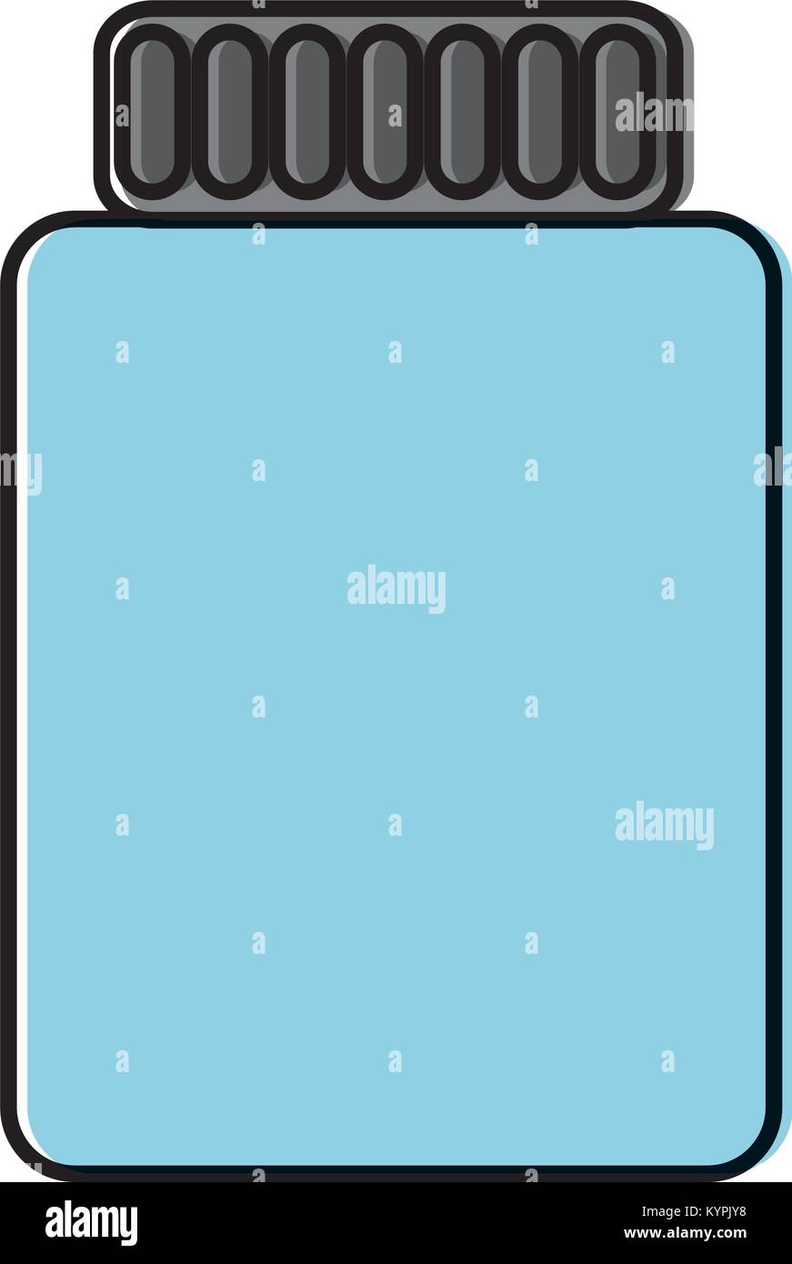 bottle empty container plastic icon Stock Vector Image & Art - Alamy