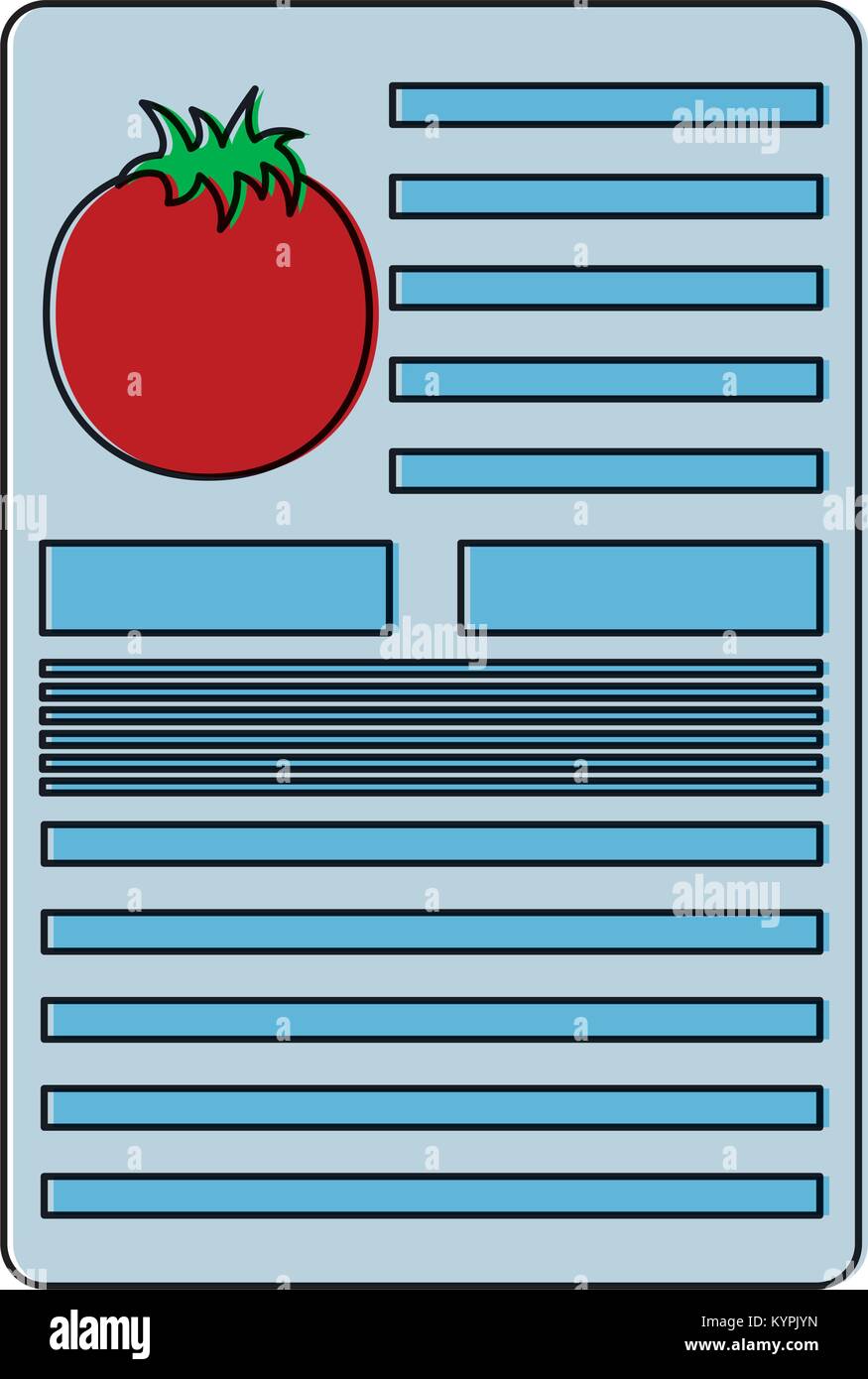 tomato nutrition facts label template Stock Vector Image & Art - Alamy
