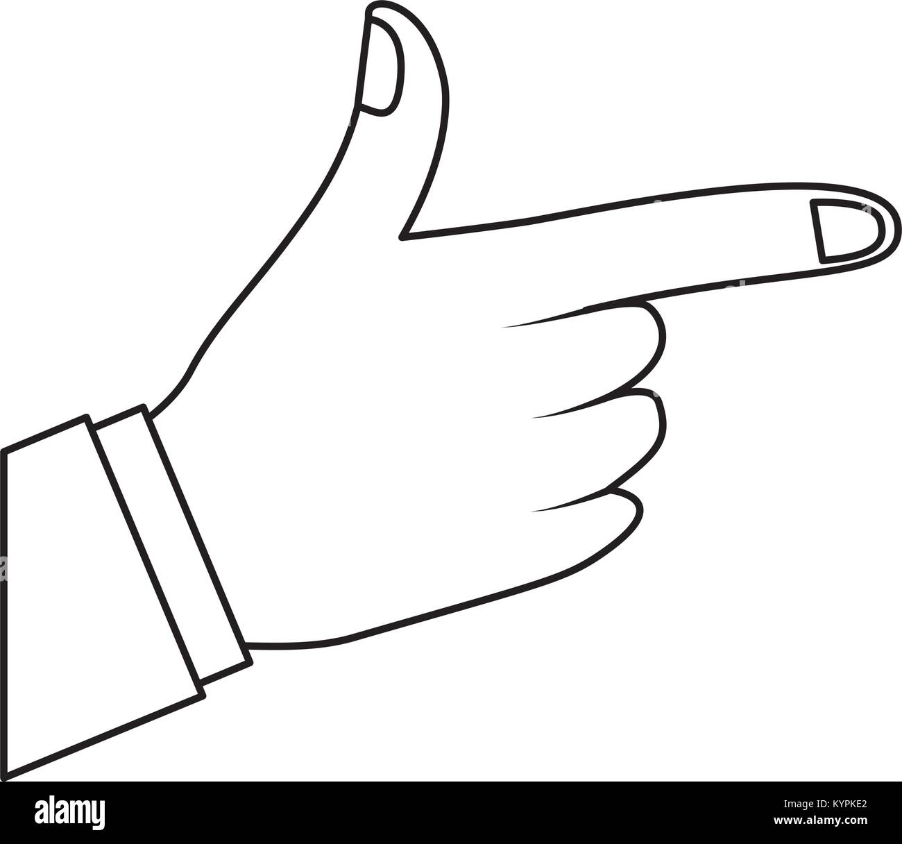 Finger Pointing Direction