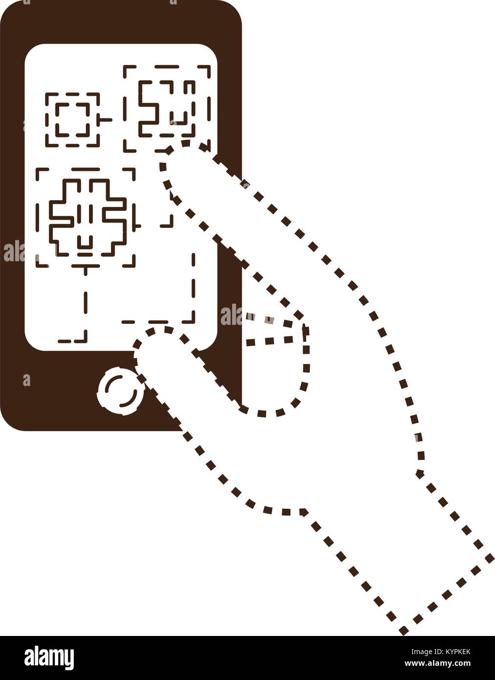 smartphone device icon Stock Vector Image & Art - Alamy