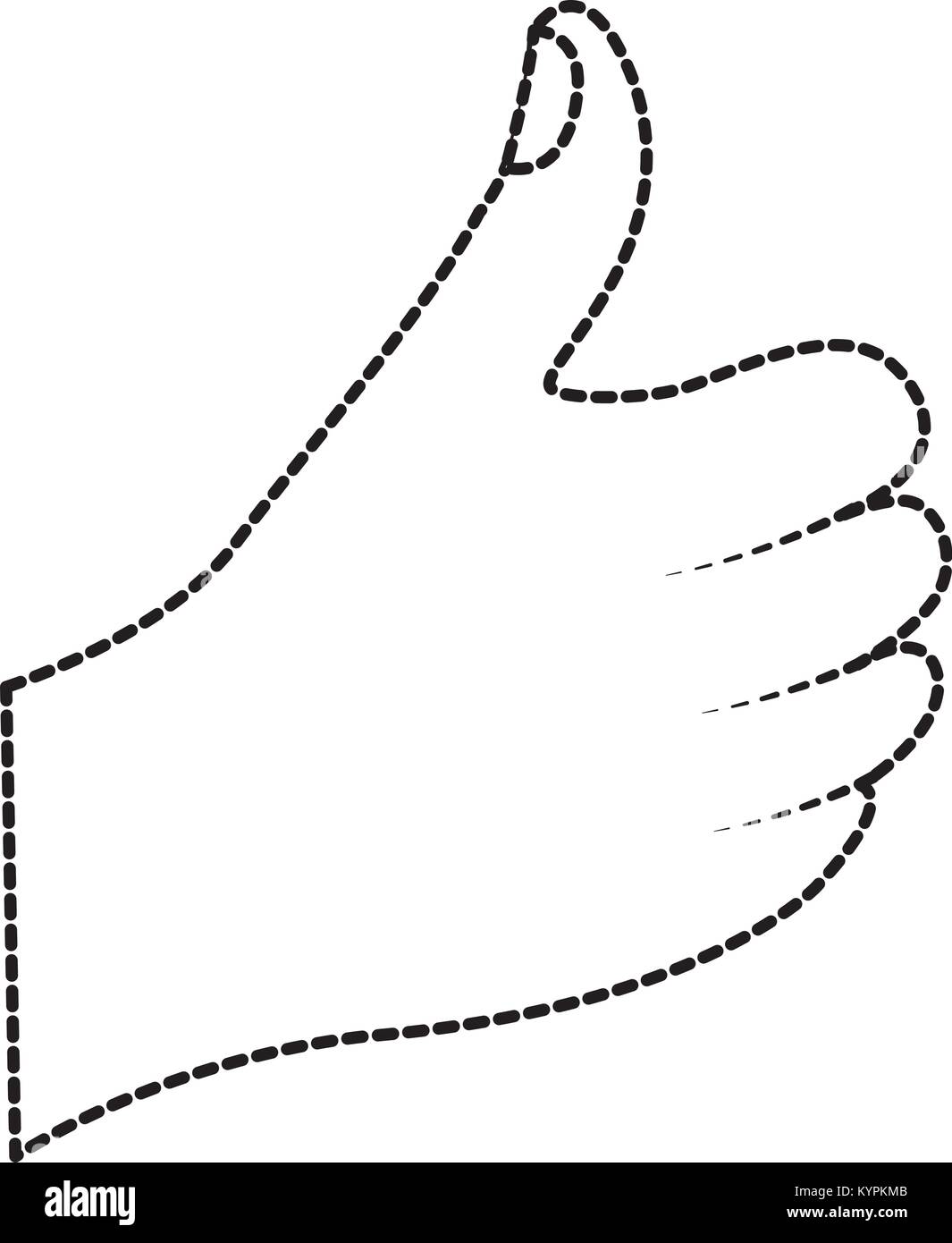 hand thumb up like finger gesture Stock Vector Image & Art - Alamy