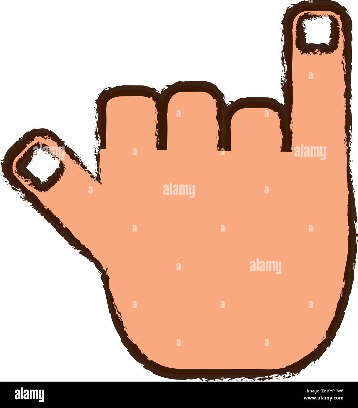 human hand icon Stock Vector Image & Art - Alamy