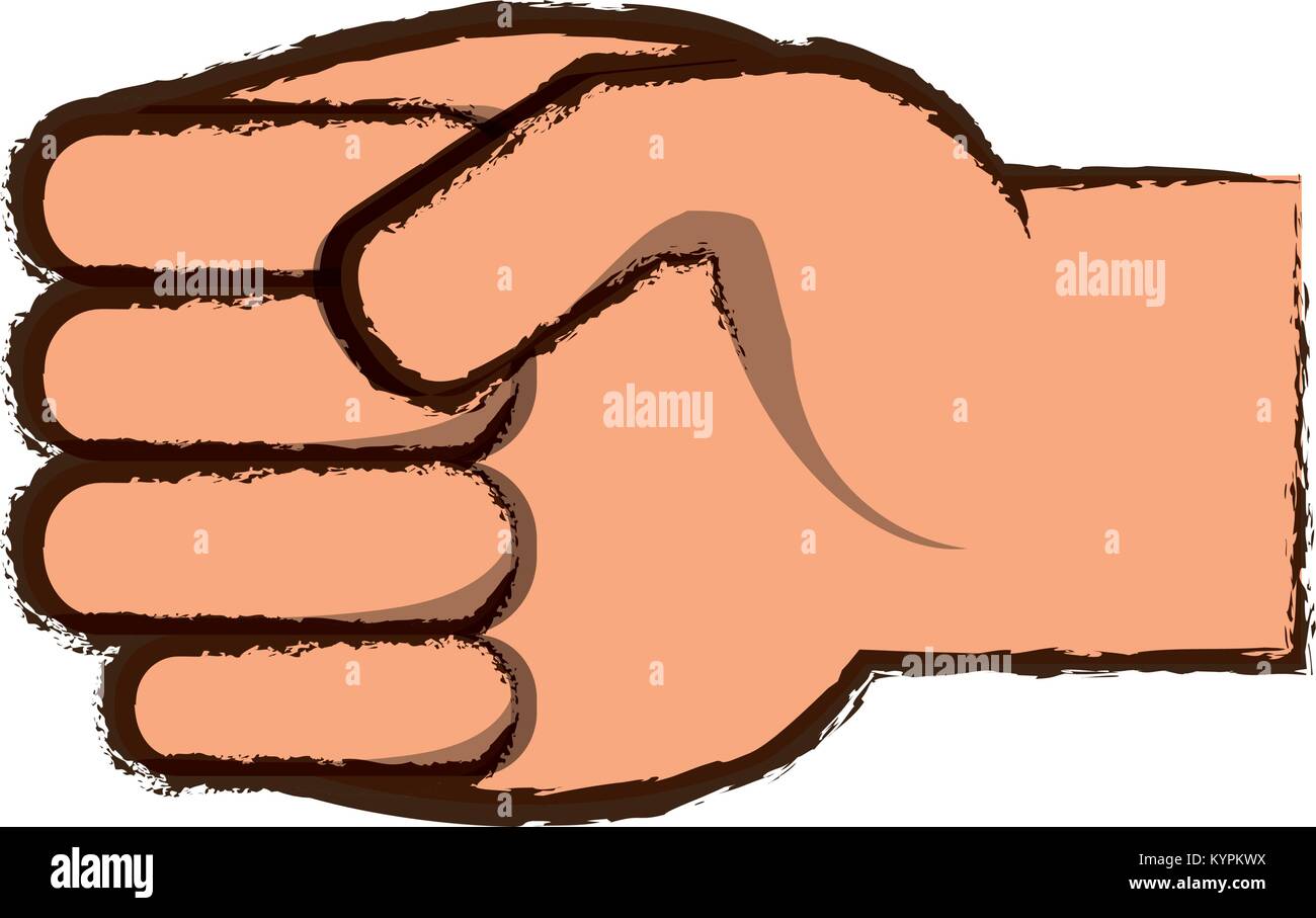 hand with clenched fist Stock Vector Image & Art - Alamy