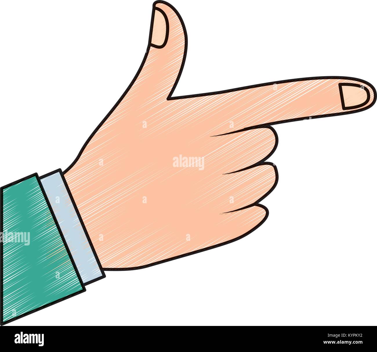 Hand Gun Vector Stock Photos & Hand Gun Vector Stock Images - Alamy