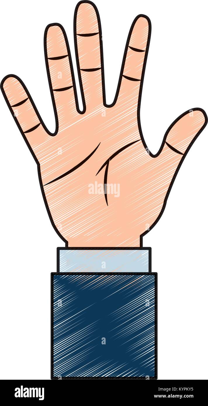 open hand gesture icon image Stock Vector Image & Art - Alamy