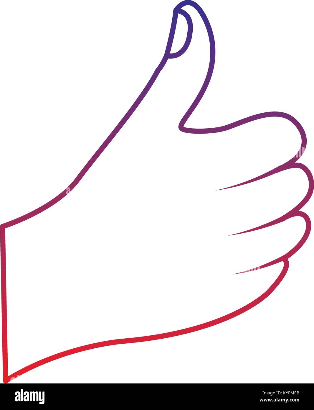 thumb up hand gesture icon image Stock Vector Image & Art - Alamy