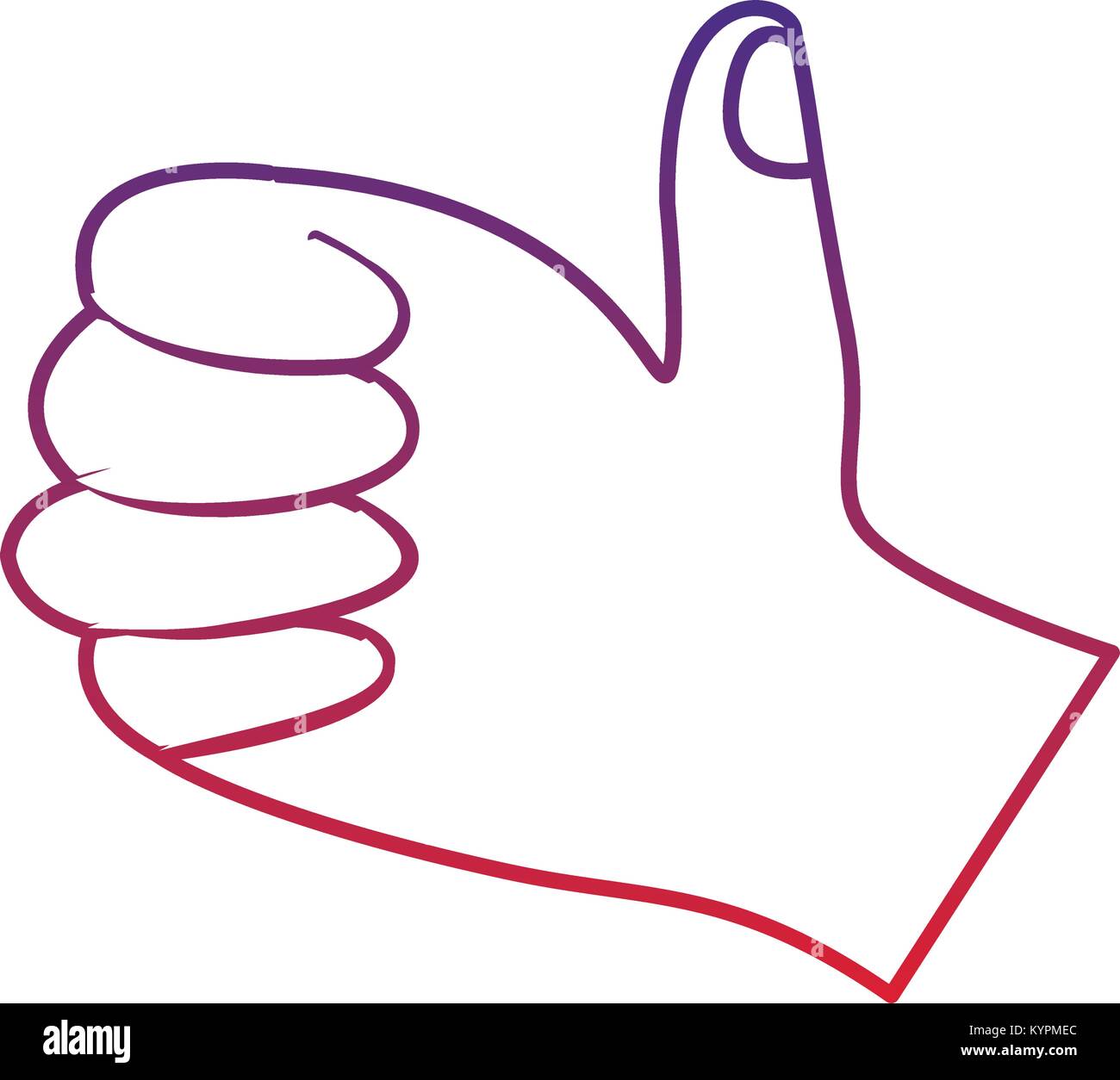 thumb up hand gesture icon image Stock Vector Image & Art - Alamy