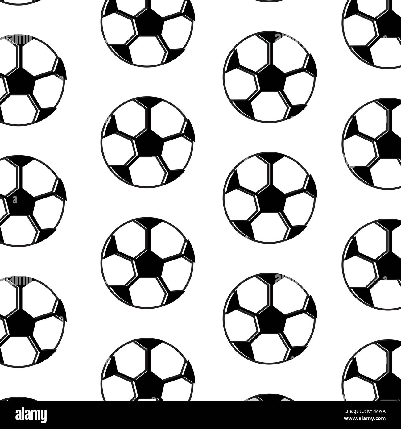 Soccer ball tile Stock Vector Images - Alamy