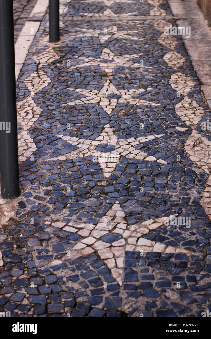 Lisbon wave paving hi-res stock photography and images - Alamy
