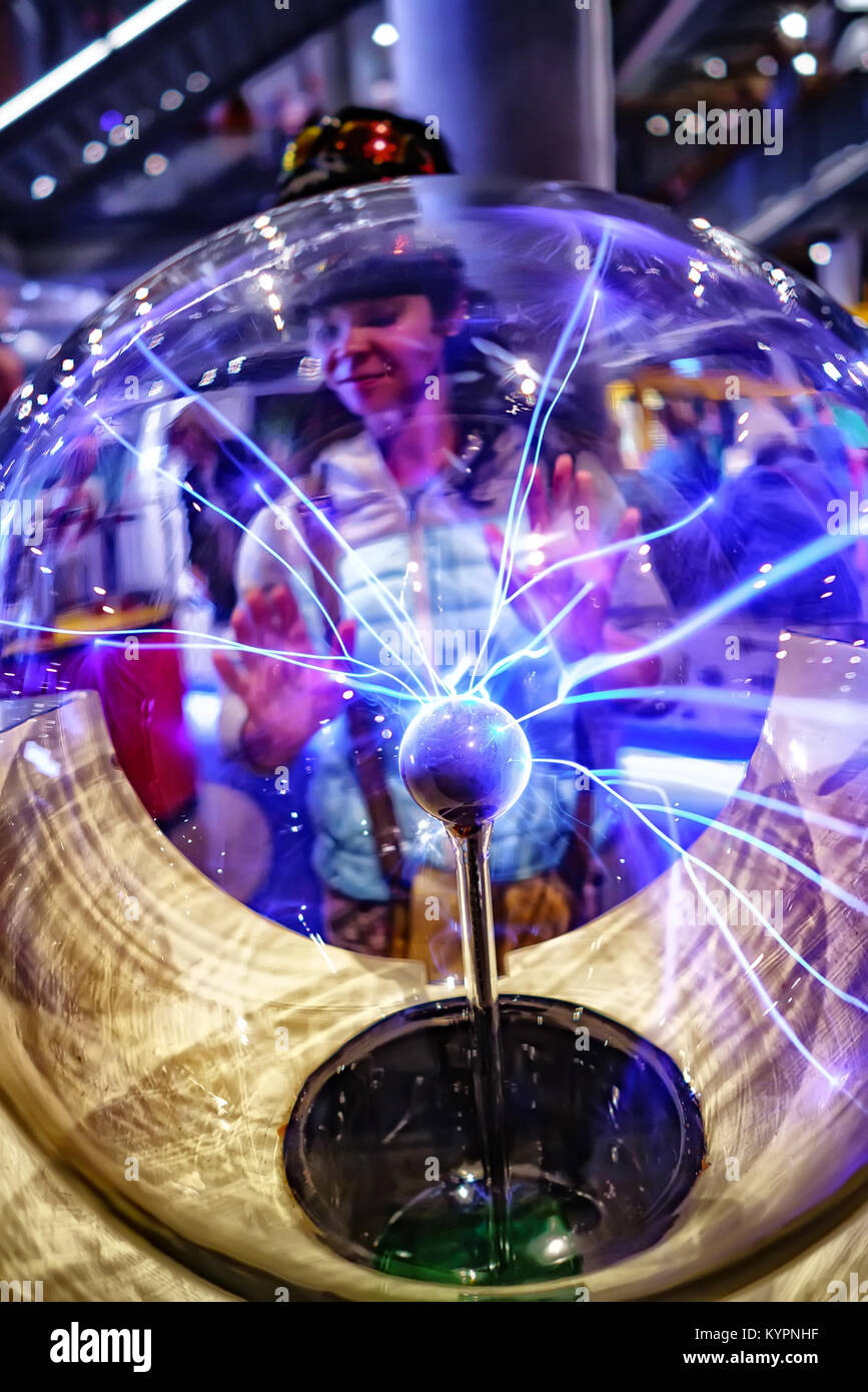 Magic plasma ball hi-res stock photography and images - Alamy