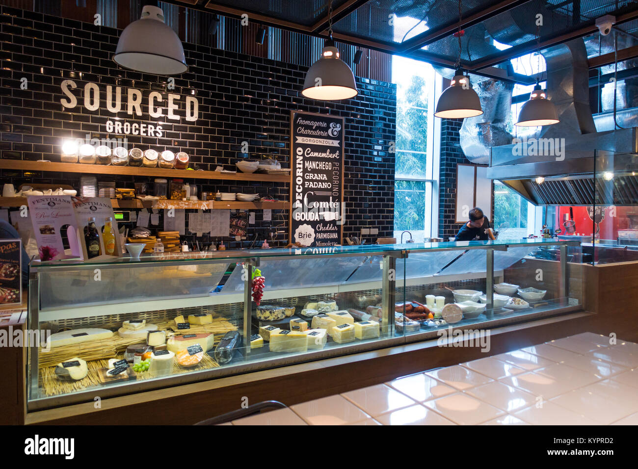 The Commons, Cafe and restaurant complex in Bangkok, Thailand Stock ...