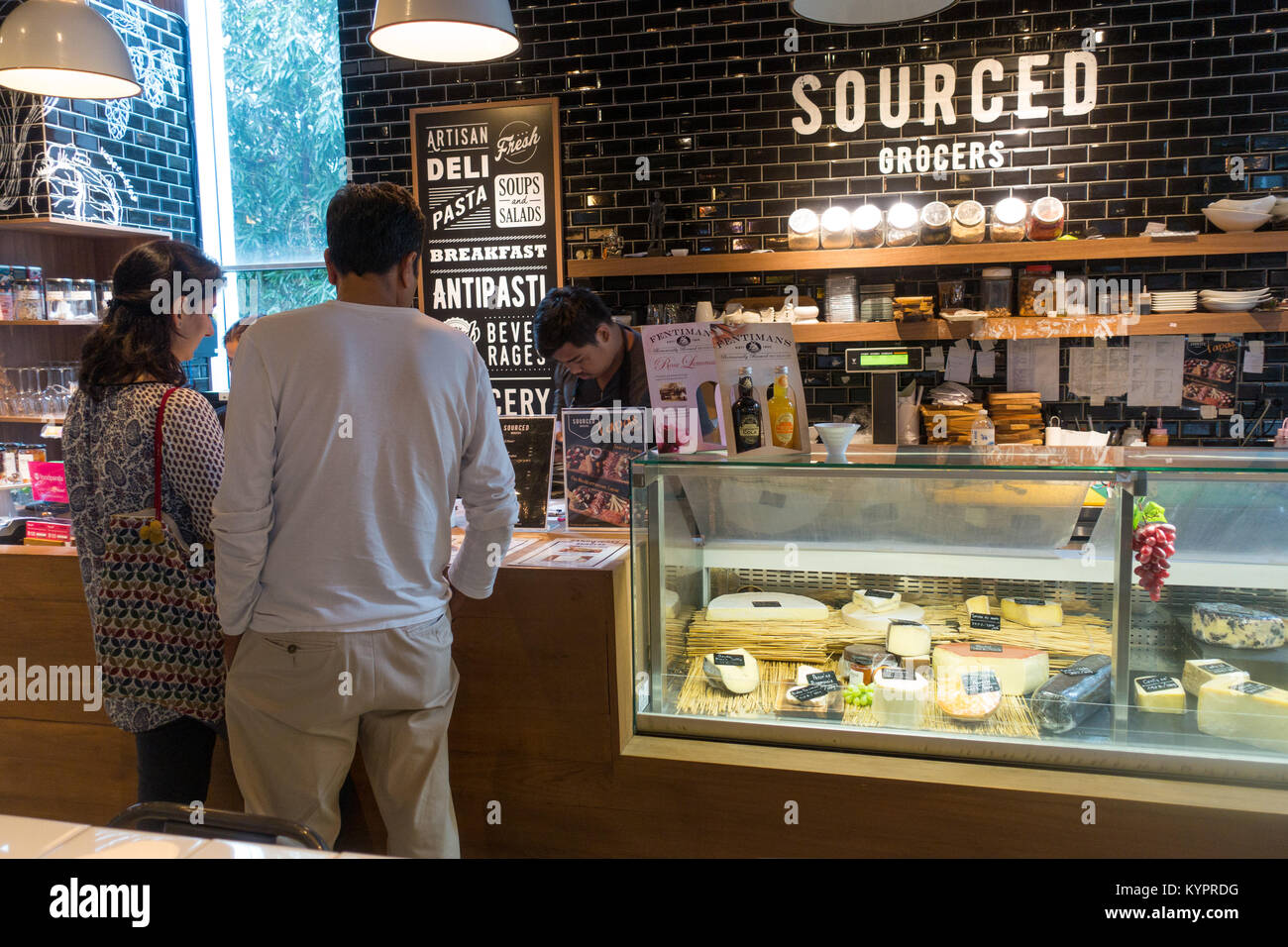 The Commons, Cafe and restaurant complex in Bangkok, Thailand Stock ...