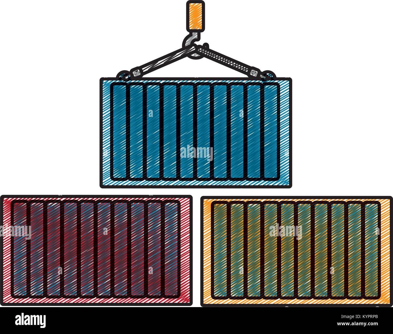Isolated container design Stock Vector Image & Art - Alamy