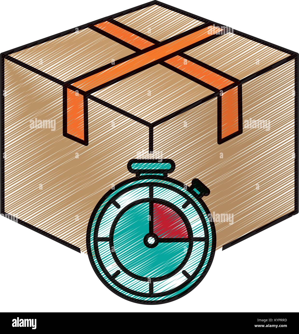 Box and chronometer design Stock Vector Image & Art - Alamy