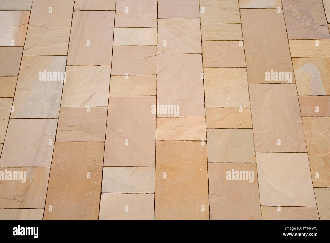 New stone slab pavement pattern Stock Photo - Alamy