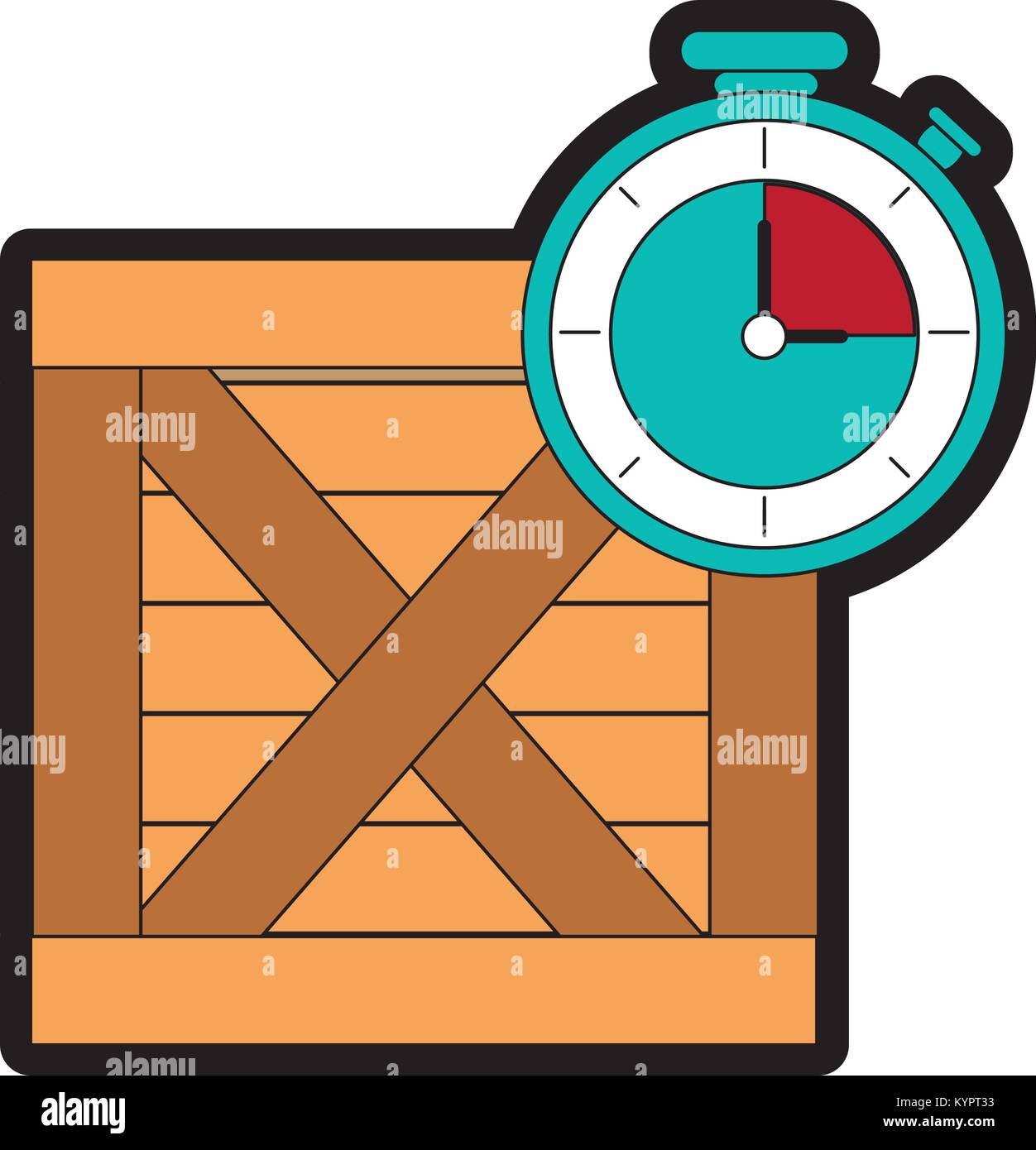 Box and chronometer design Stock Vector Image & Art - Alamy