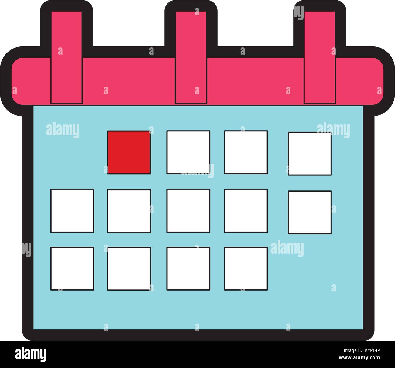 Isolated calendar design Stock Vector Image & Art - Alamy