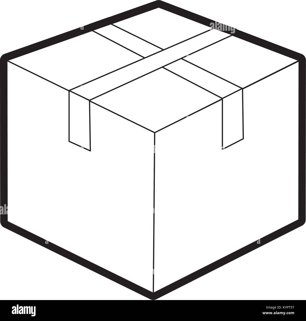 Isolated box design Stock Vector Image & Art - Alamy