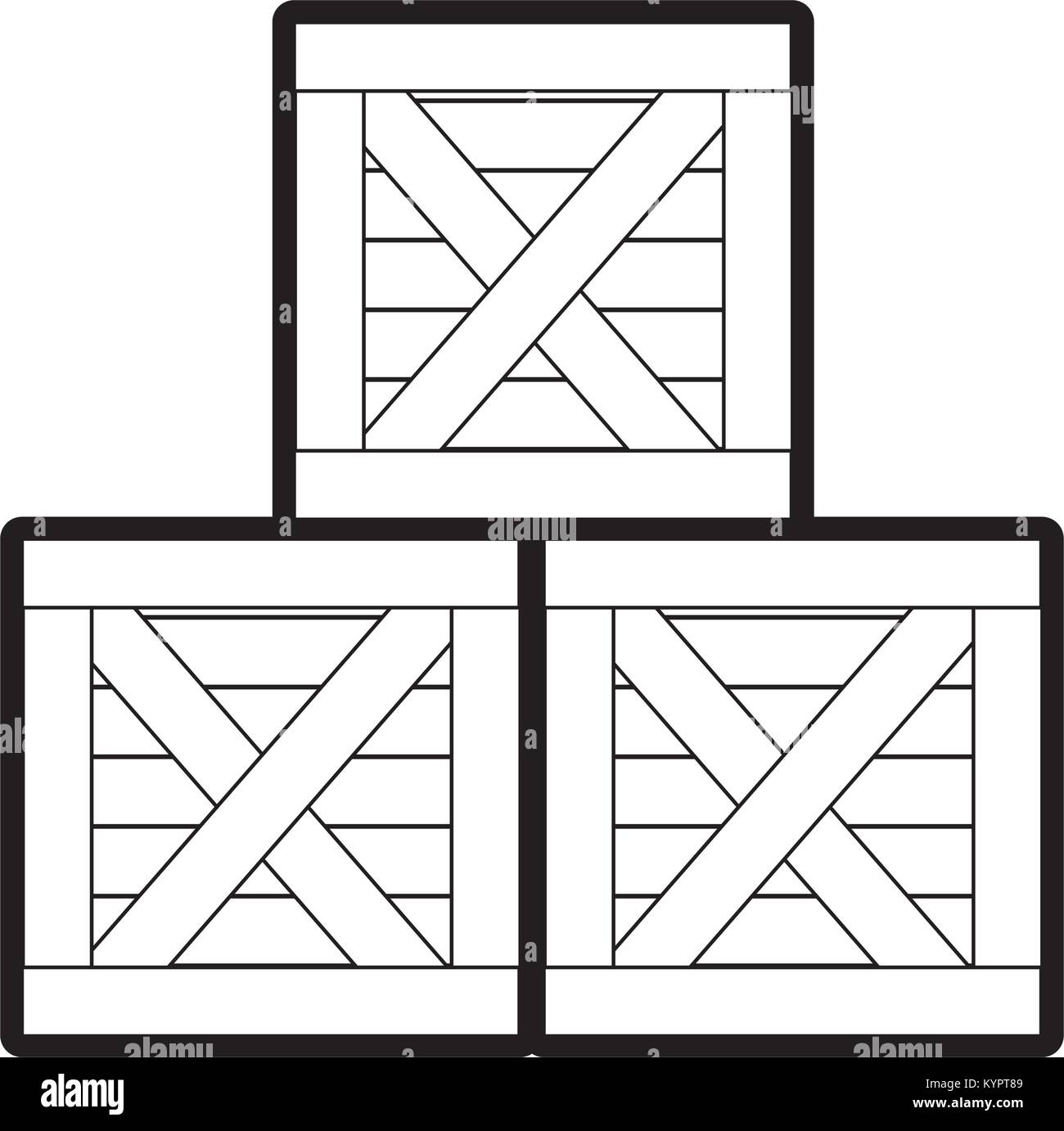Isolated box design Stock Vector Image & Art - Alamy