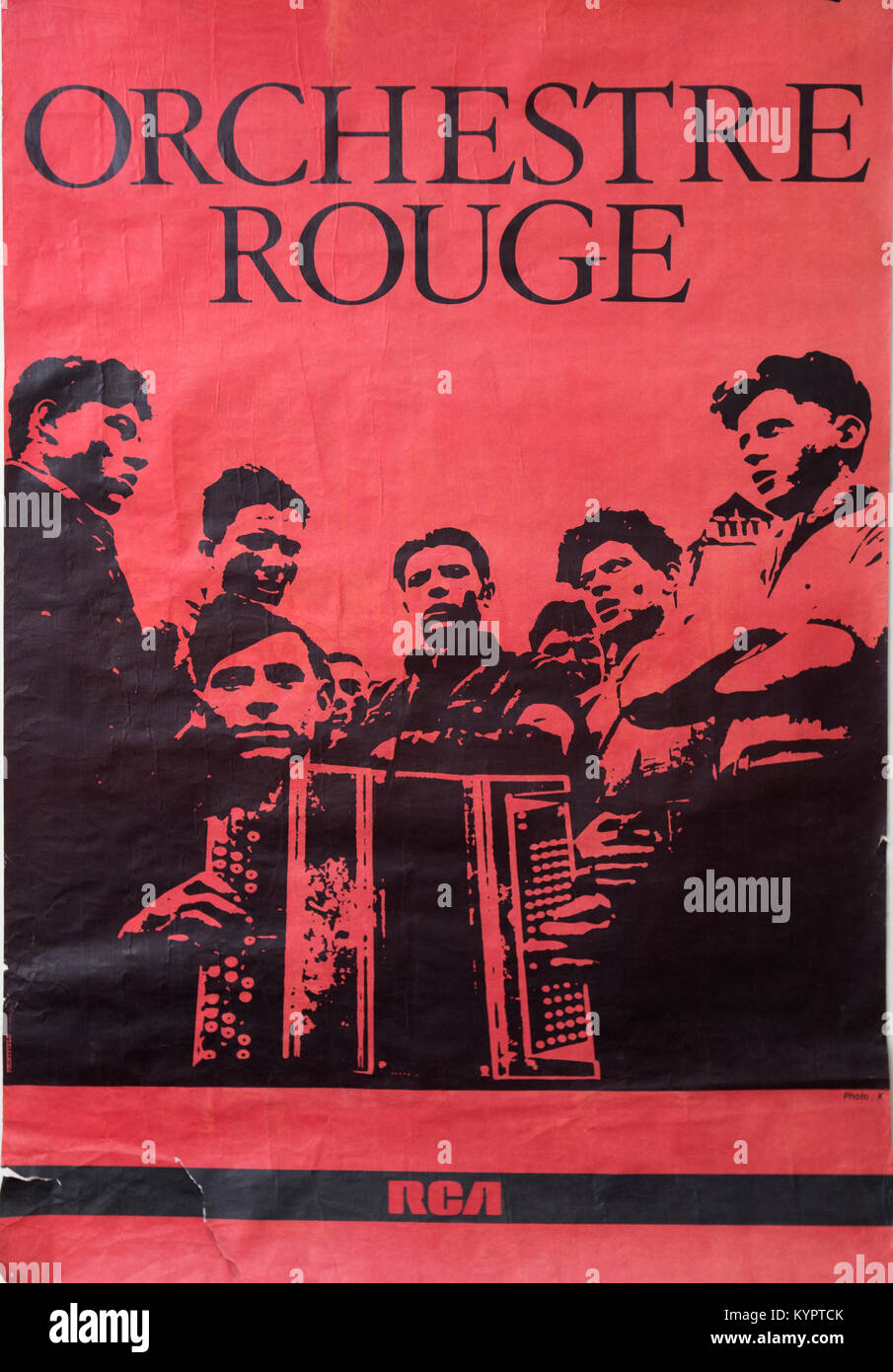 Orchestre rouge rca promotional poster hi-res stock photography and ...