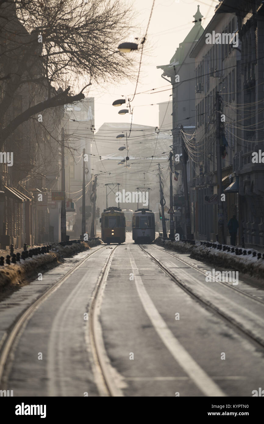 Old trams hi-res stock photography and images - Alamy