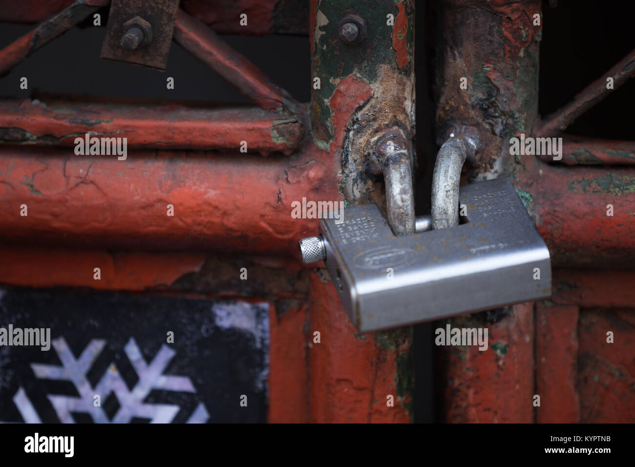 Blocked gate hi-res stock photography and images - Alamy