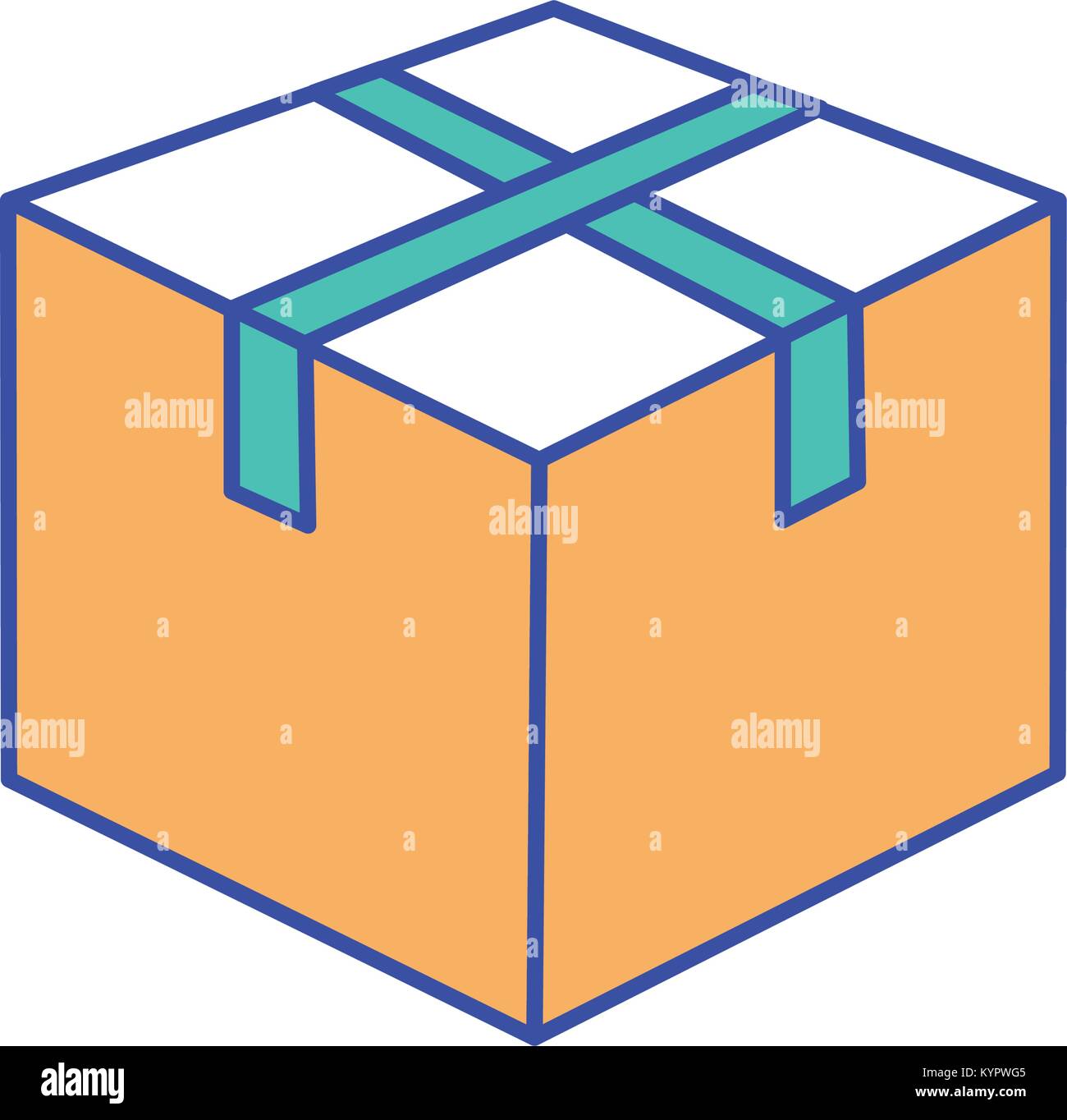 Isolated box design Stock Vector Image & Art - Alamy